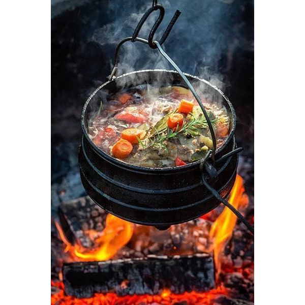 CAMPFIRE 8 LITRE POTJIE CAST IRON | myrtleford-sports-and-toys